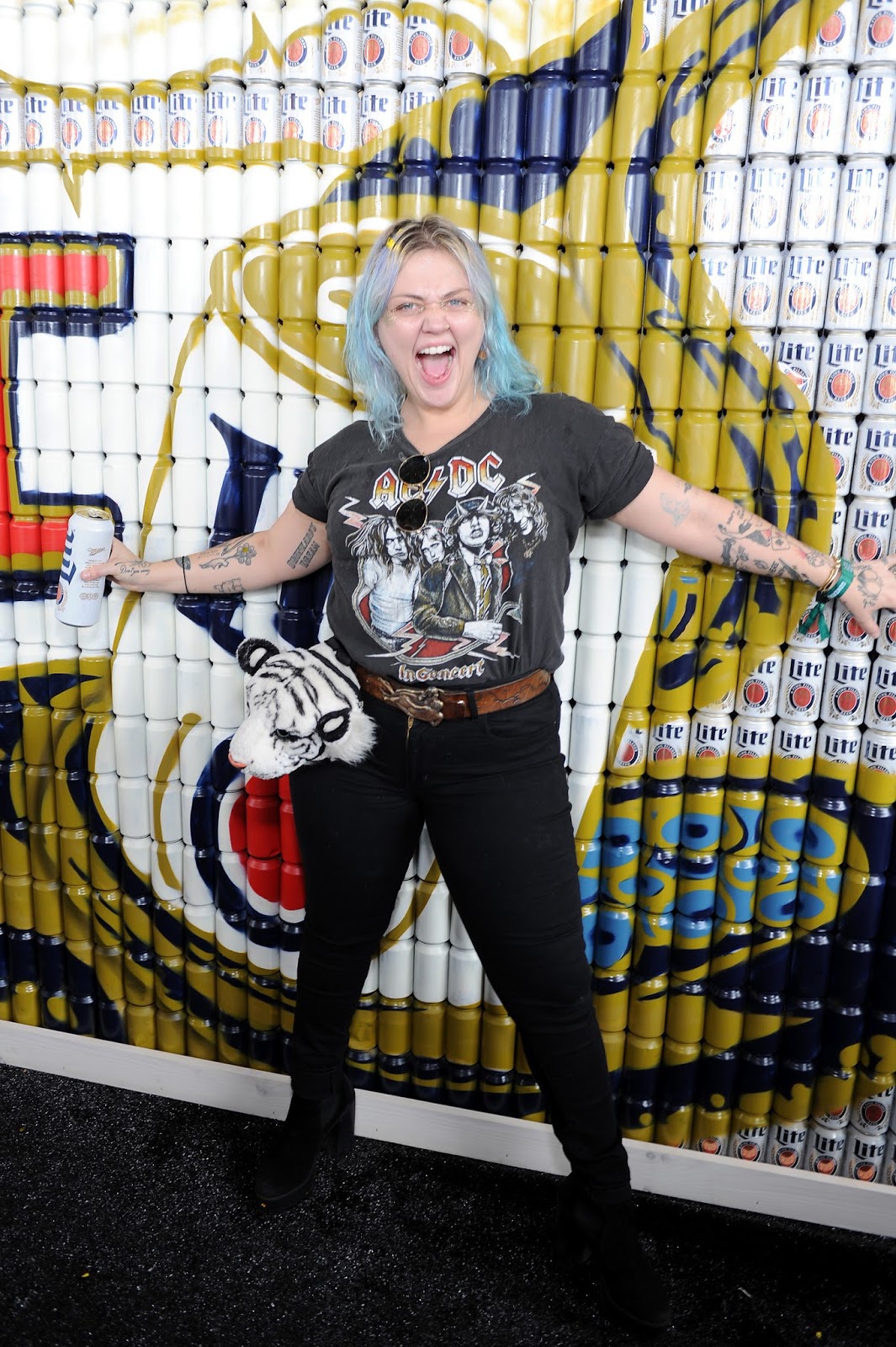 Singer-Songwriter Elle King Visits Miller Lite Beer Hall At Governor's ...