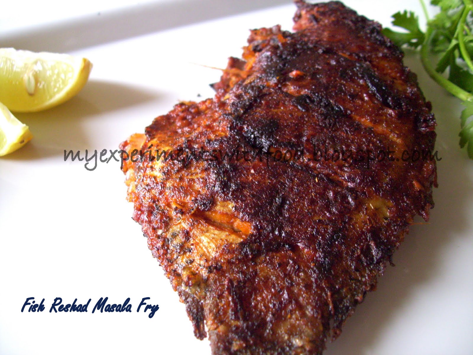 My Experiments With Food: Fish Reshad Masala (Goan Style) - Racheado ...