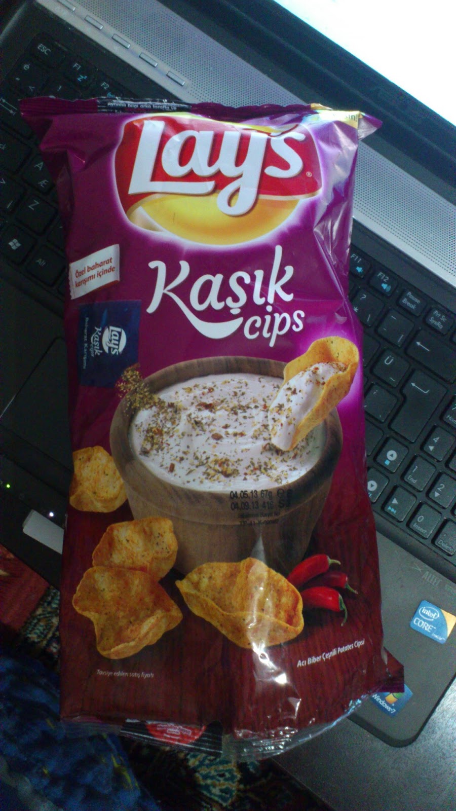 bence böyle.: Lays kaşık cips