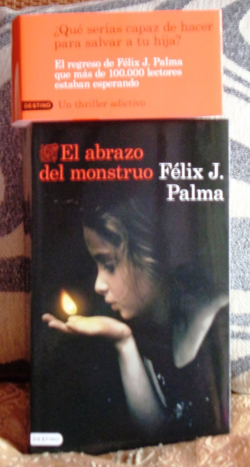 La orilla de las letras: Reseña: EL ABRAZO DEL MONSTRUO, de Félix J. Palma.