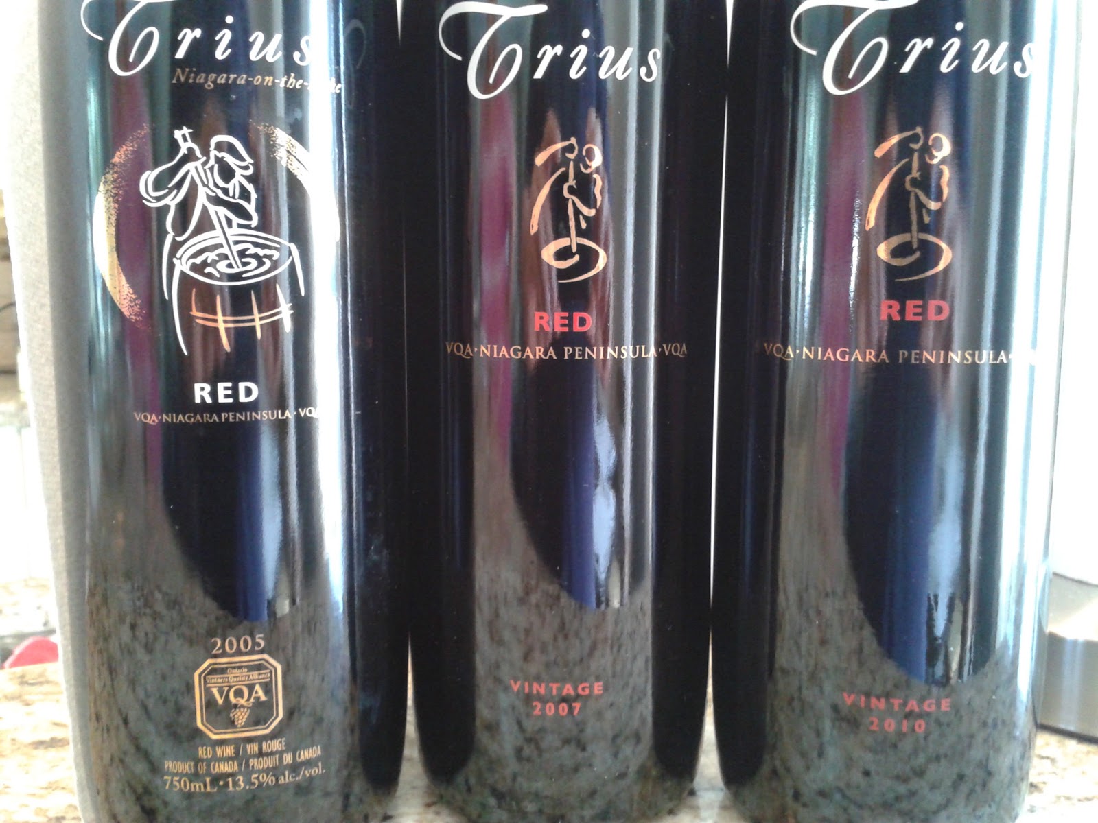 Taste it Again / Lost & Found: Three Vintages of Hillebrand Trius Red ...