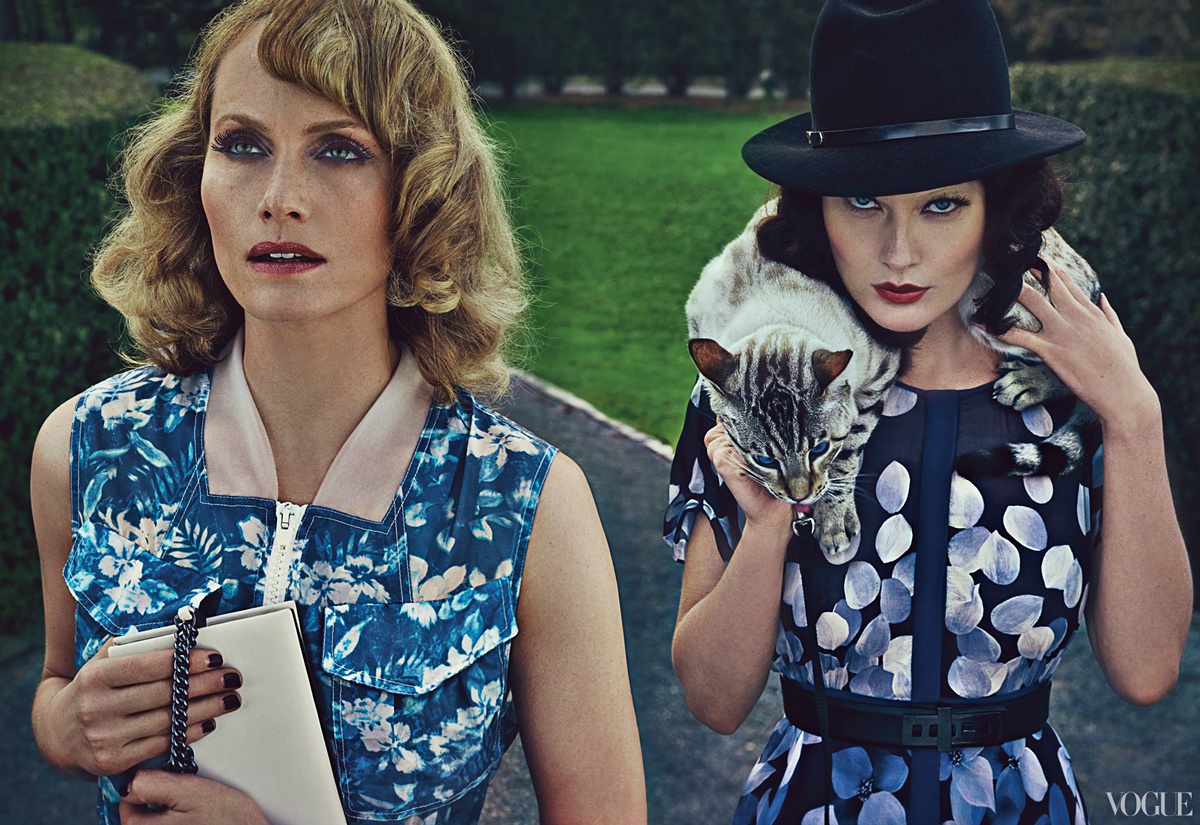 ARCTIC DELIGHT by halewijn BULCKAEN: Steven Klein for Vogue US