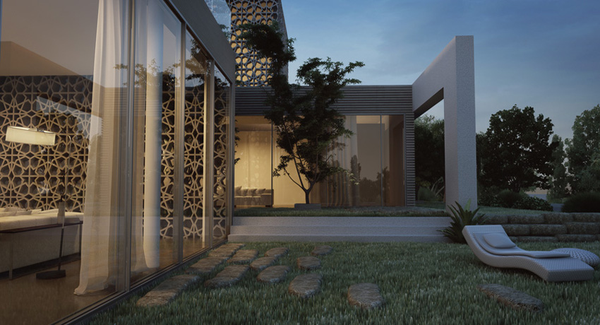 loveisspeed.......: Eco-Golf House 3D Rendering by Studio Aiko