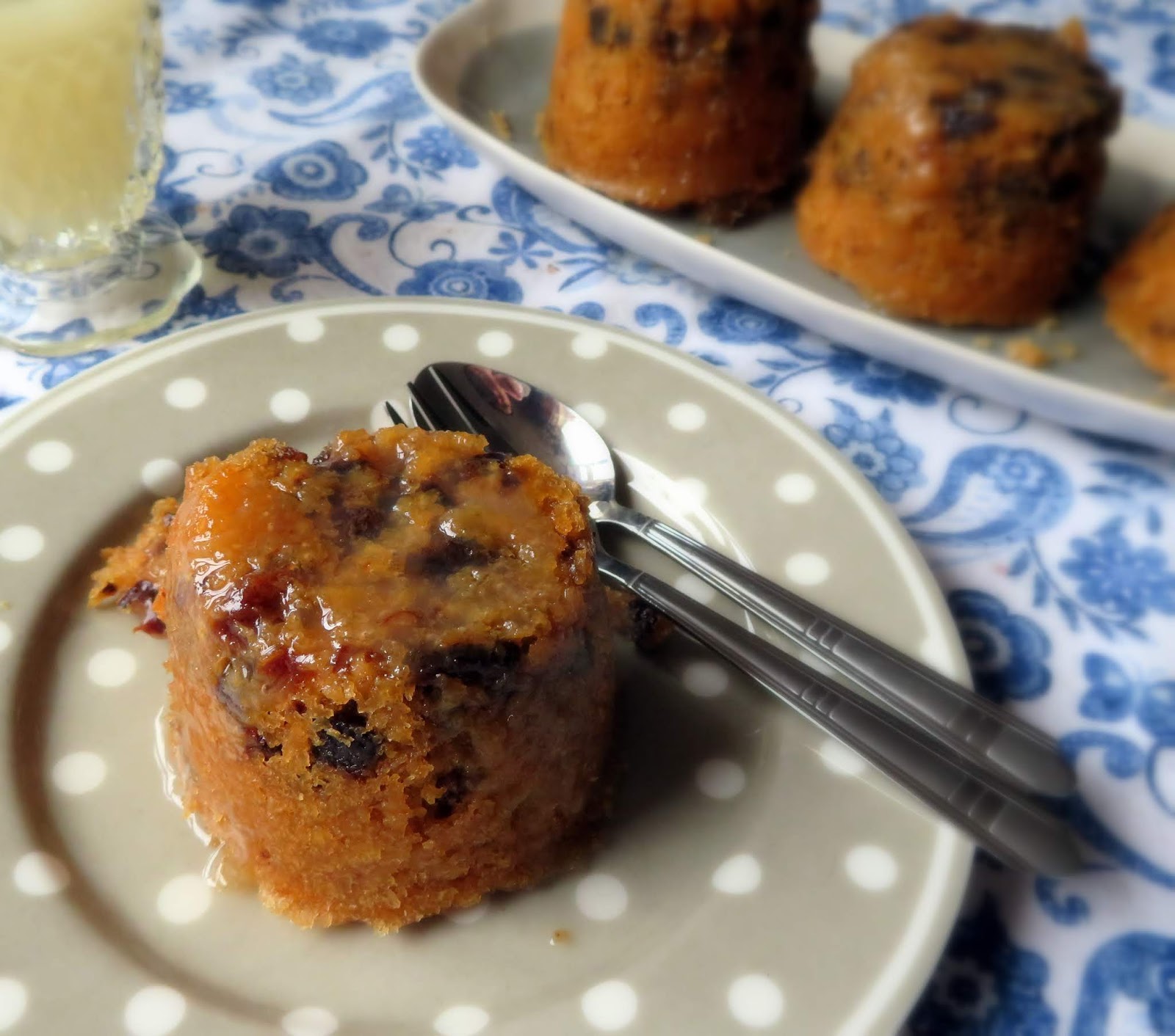 Prune & Walnut Puddings with a Lemon Sauce | The English Kitchen