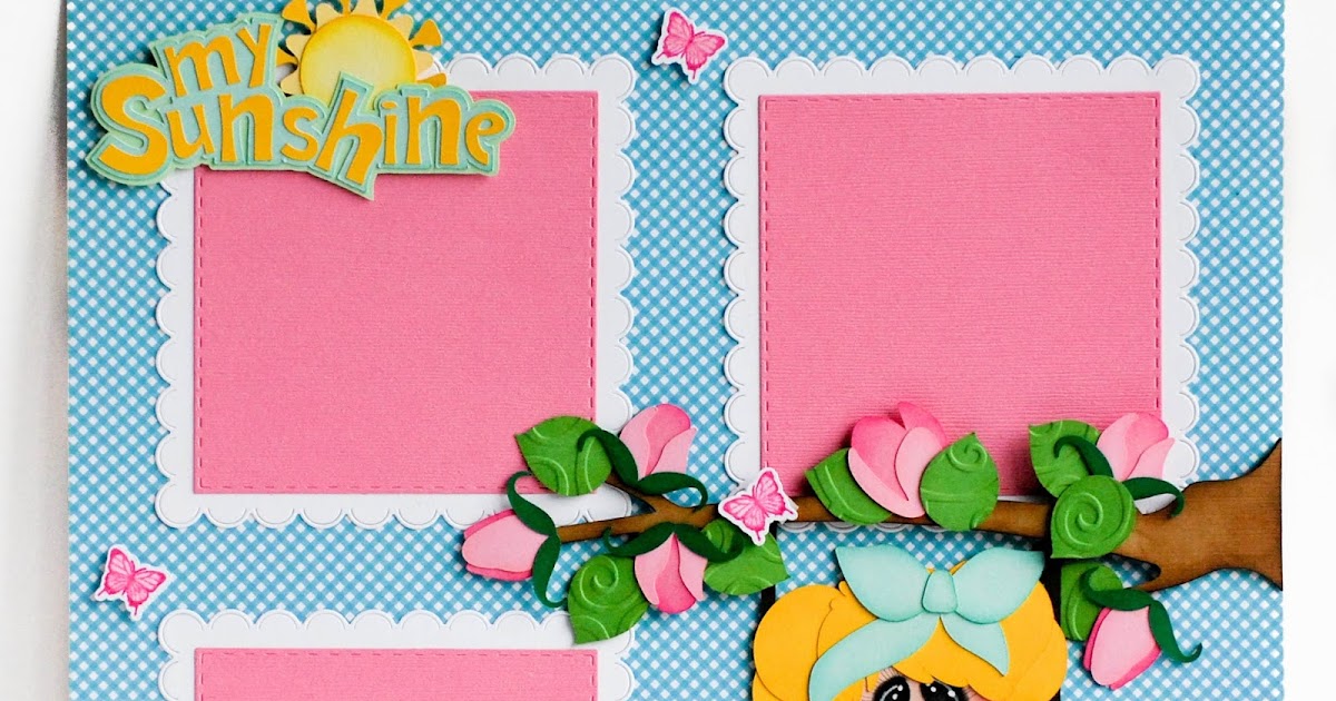 M Miranda Creations: My Sunshine Layout!