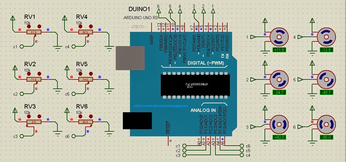 ELECTRONIC CONNECTORS: Robotic Arm Using Arduino Uno R3 (6 Servo With 6 ...