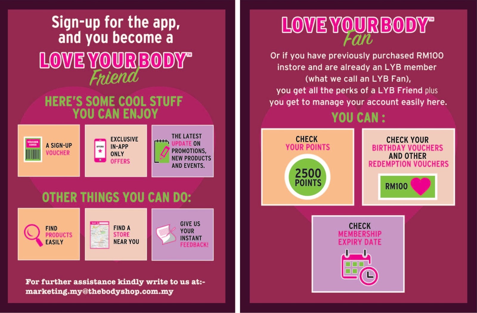 Sara Wanderlust: The Body Shop App is now available!