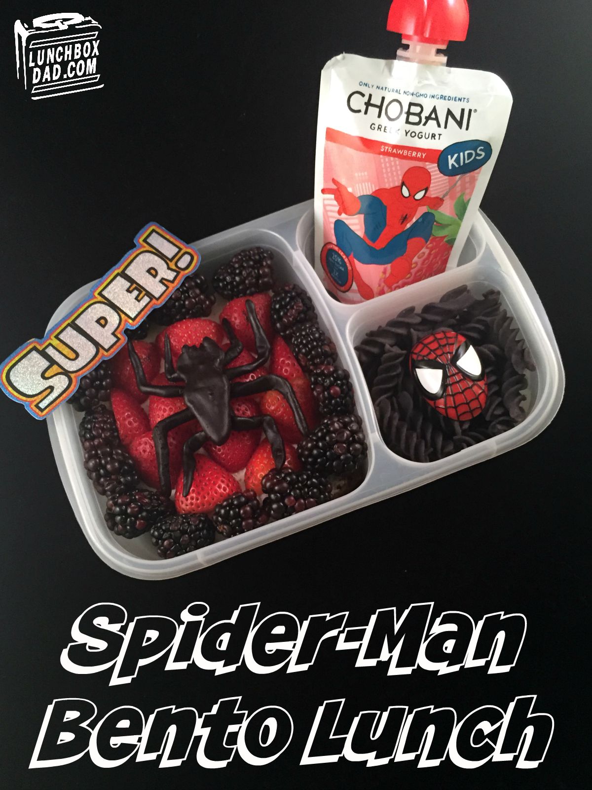 Lunchbox Dad: How to Make a Super Easy Spider-Man Lunch
