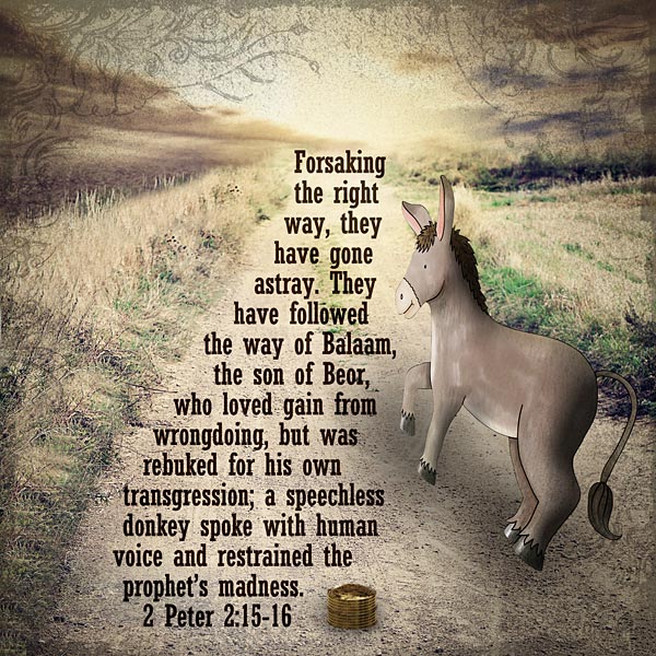 Layout for Today: The Way of Balaam