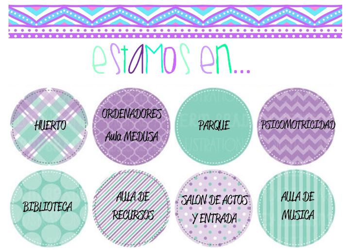 Carteles imprimibles para decorar el aula