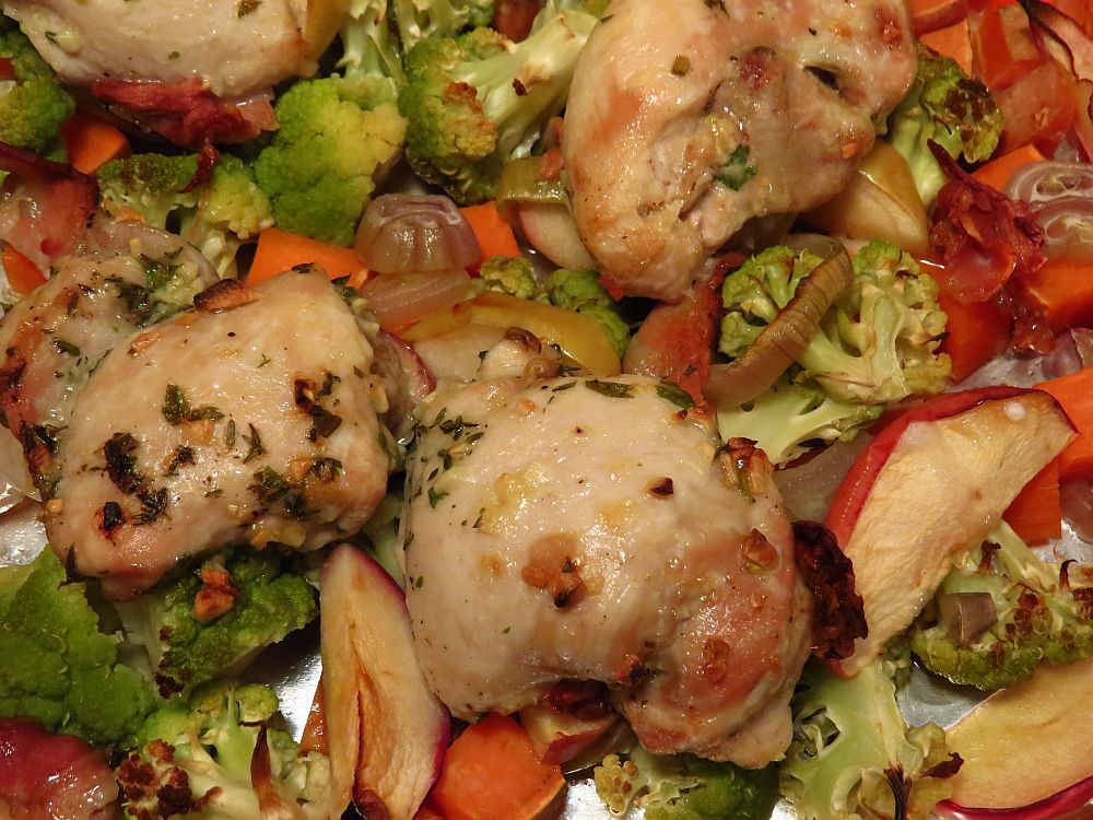 Katia au pays des merveilles: Poulet rôti aux saveurs d'automne