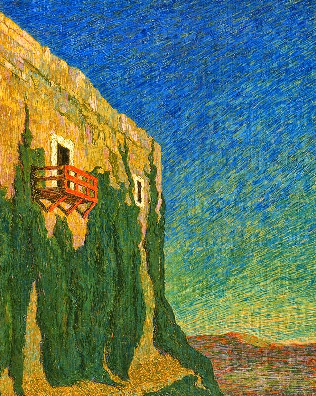 Benvenuto Benvenuti ~ Italian Divisionism/Neo-Impressionism style ...