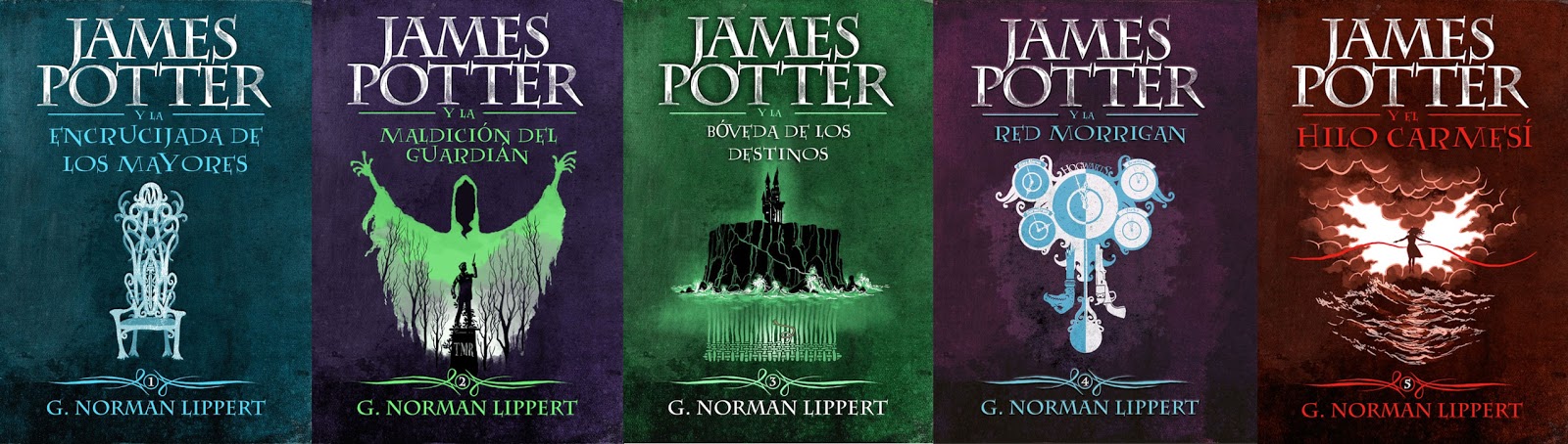 Serie James Potter (George Norman Lippert) | El blog de Divel