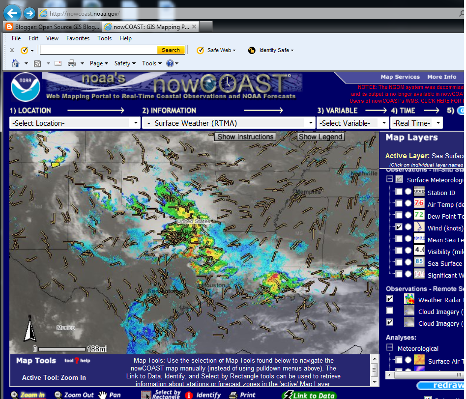 Open Source Gis Blog Weather Gis Viewers And Data