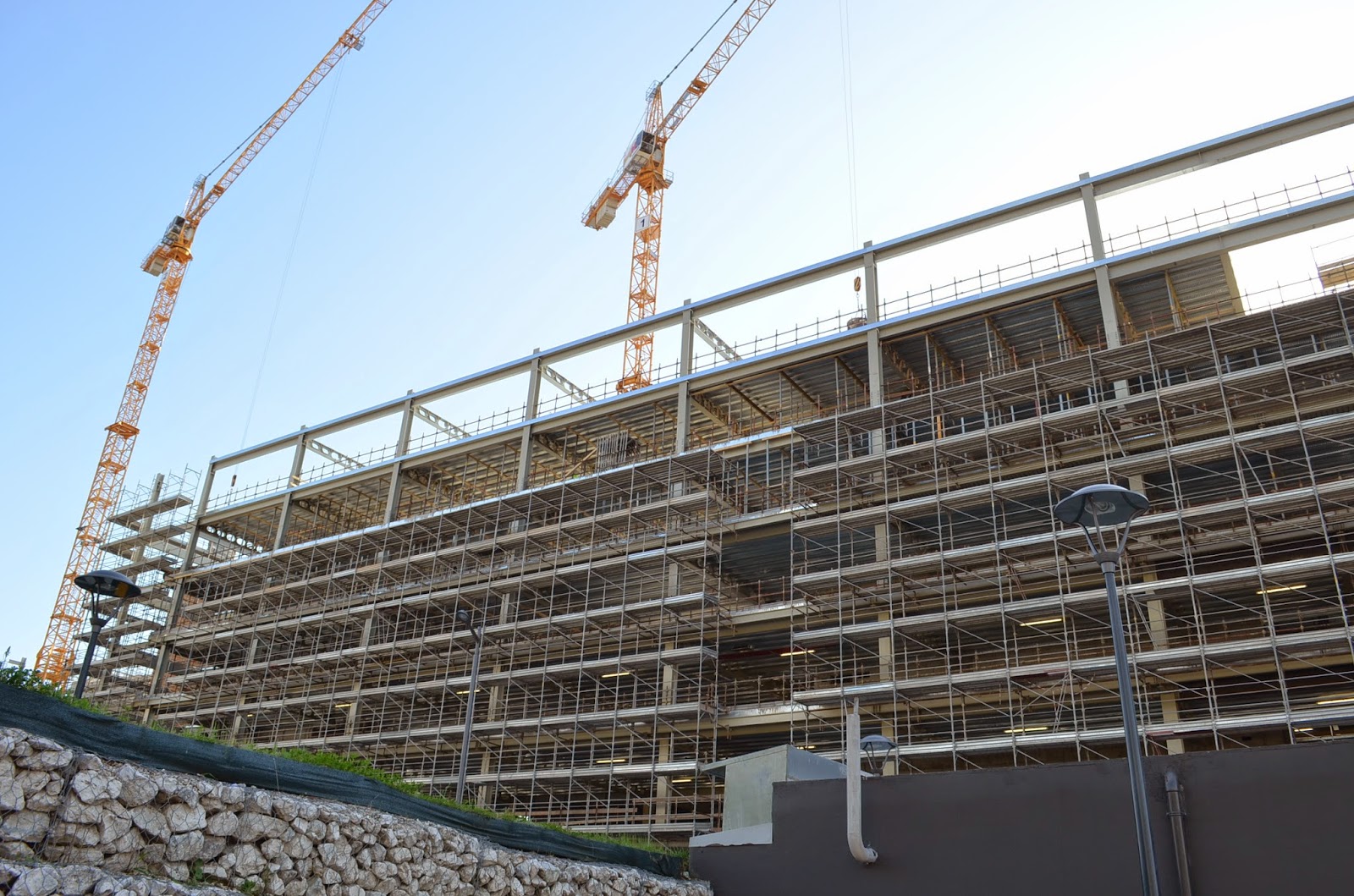 Il nuovo palazzo BNL è ormai a metà dell'opera - Urbanfile