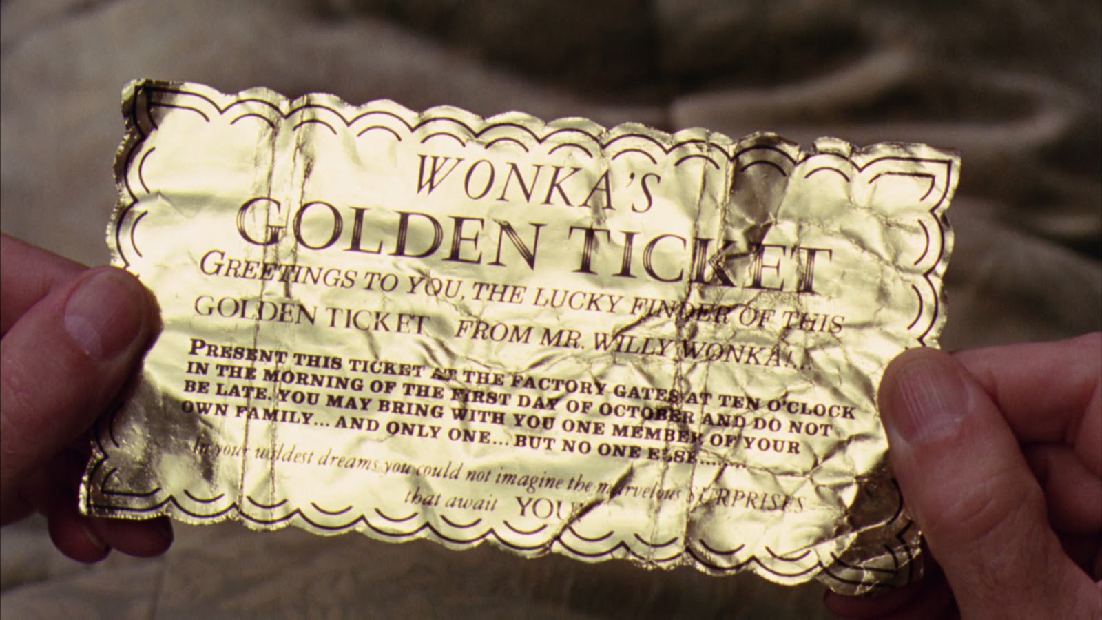 Willy Wonka And The Chocolate Factory Golden Goose