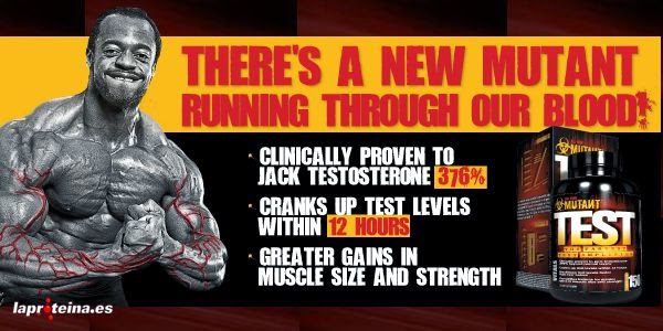 SUPLEMENTOS DEPORTIVOS: MUTANT TEST™ 180 CÁPSULAS
