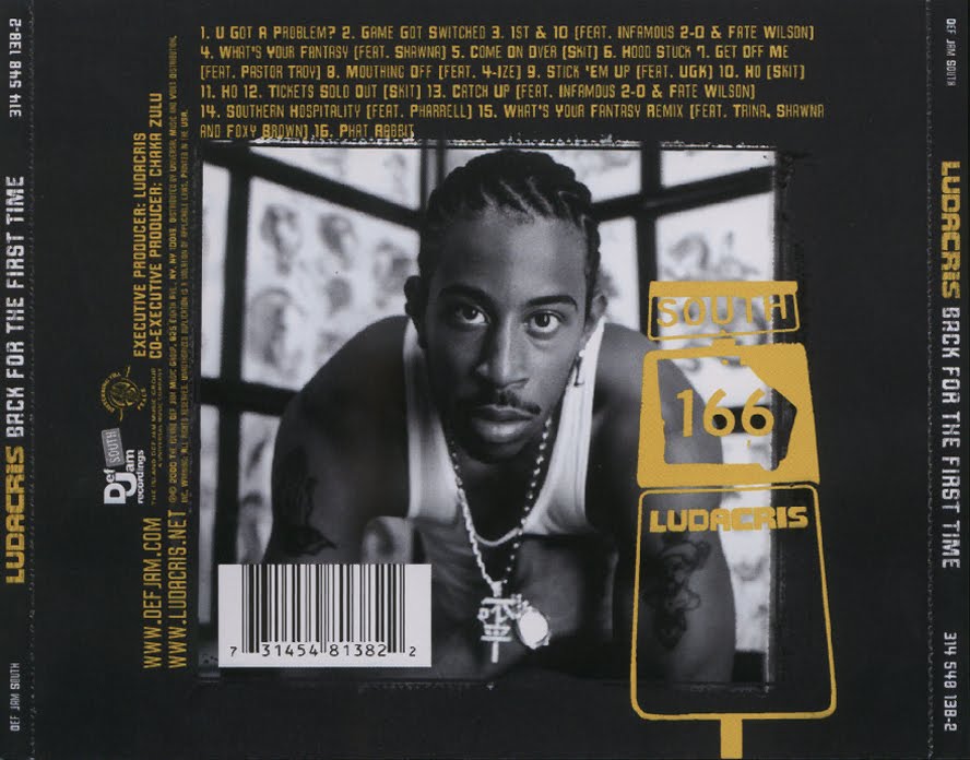hip hop: Ludacris (2000) - Back For The First Time