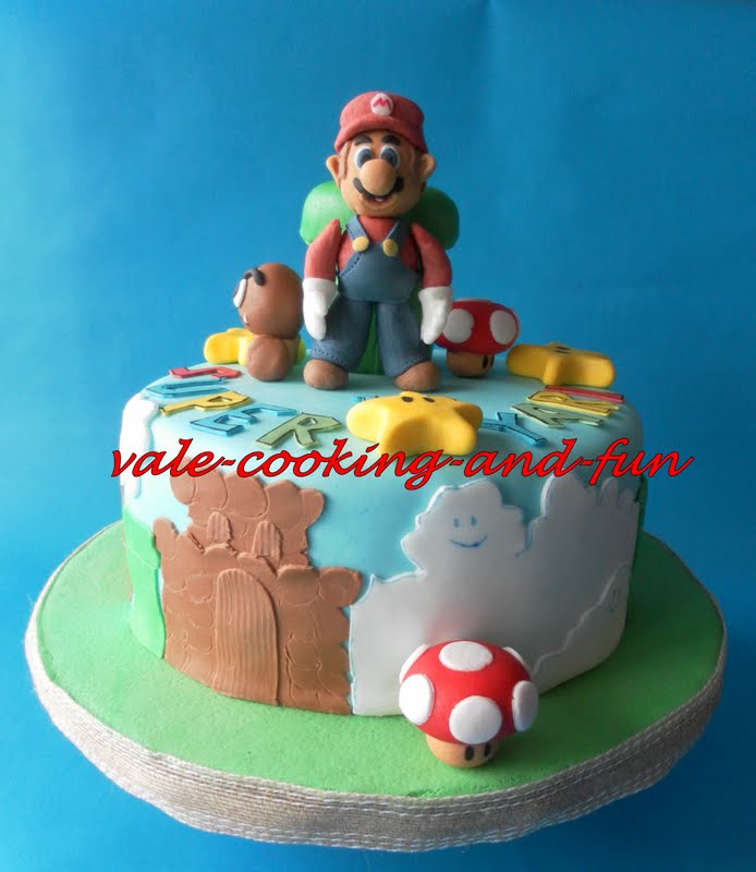 Cooking & Fun by Valentina: Super Mario Torte/ Торта Супер Марио