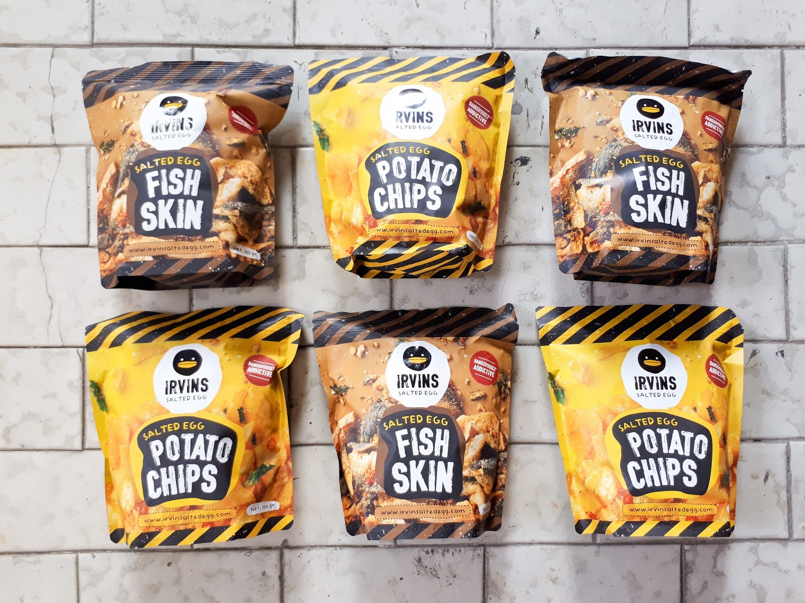 Irvins Salted Egg Chips & Salted Egg Fish Skin: Review - The Foodinista
