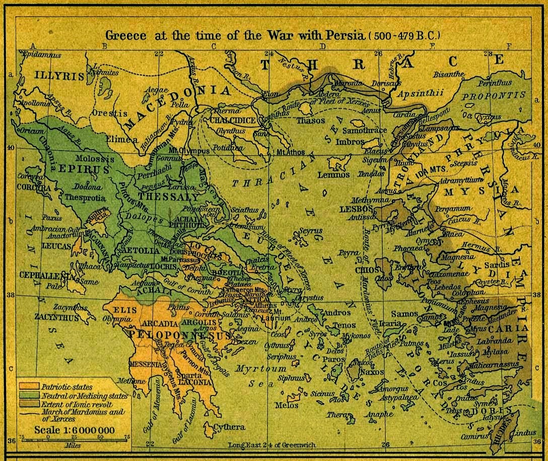 ΙΣΤΟΡΙΑ ΕΛΛΗΝΙΚΗ ΚΑΙ ΠΑΓΚΟΣΜΙΑ : ΜΑΧΗ ΤΟΥ ΜΑΡΑΘΩΝΑ 490 π.Χ (ΜΕΡΟΣ Α')