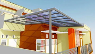 40+ Model Kanopi Minimalis untuk Teras Depan Rumah - Rumahku Unik