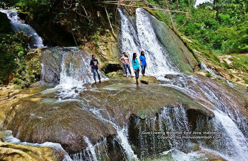 Air Terjun Goa Luweng yang Menyejukkan Mata - Manusia Lembah