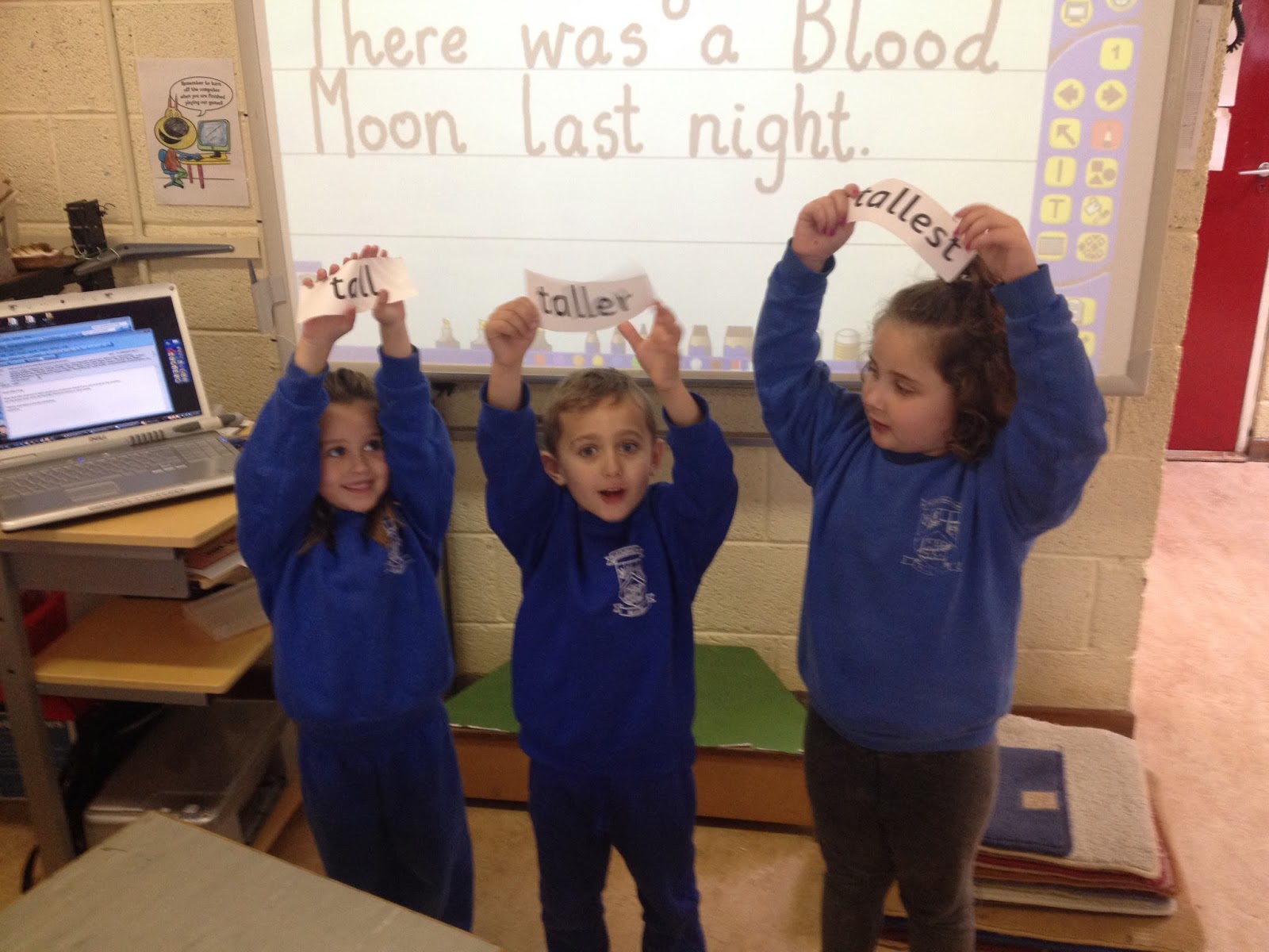 Ms. Crotty's Class Senior Infants Room 1: Maths-Tall, Taller, Tallest