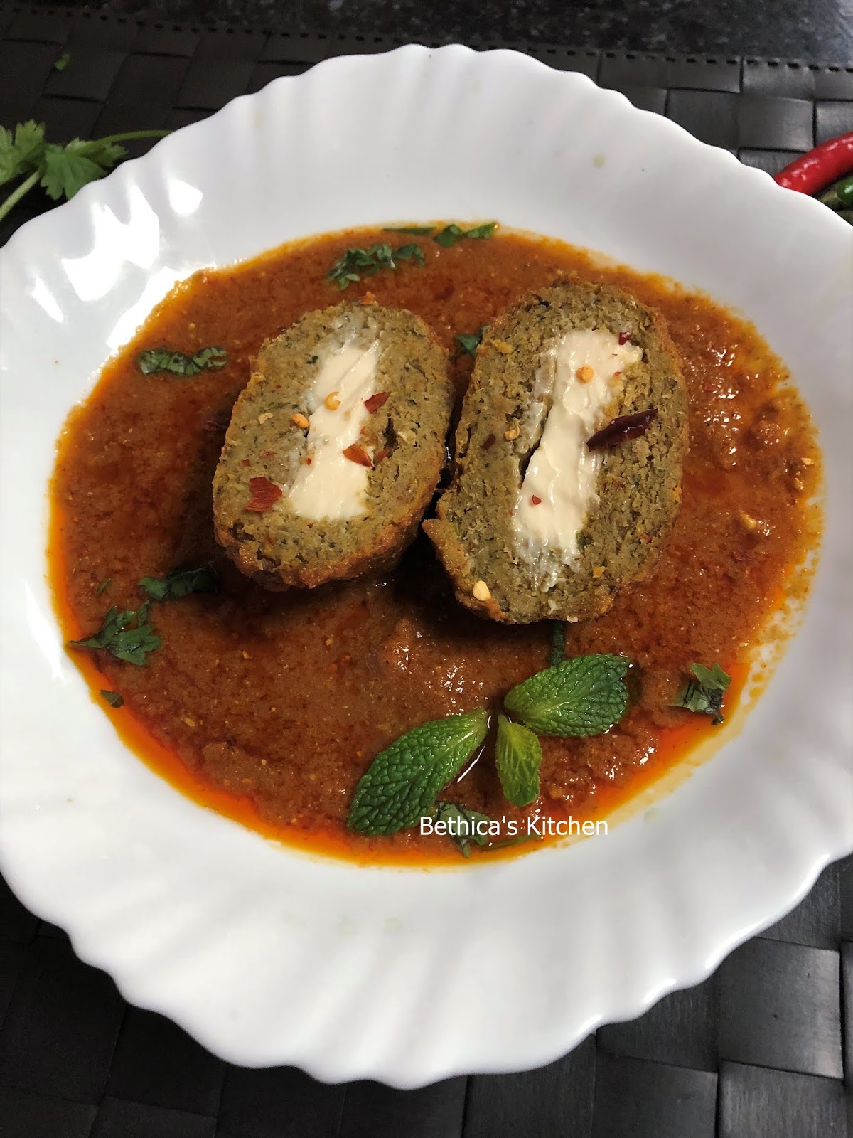 Bethica's Kitchen Flavours: Nargisi Kofta Curry (Egg stuffed Lamb Kofta ...