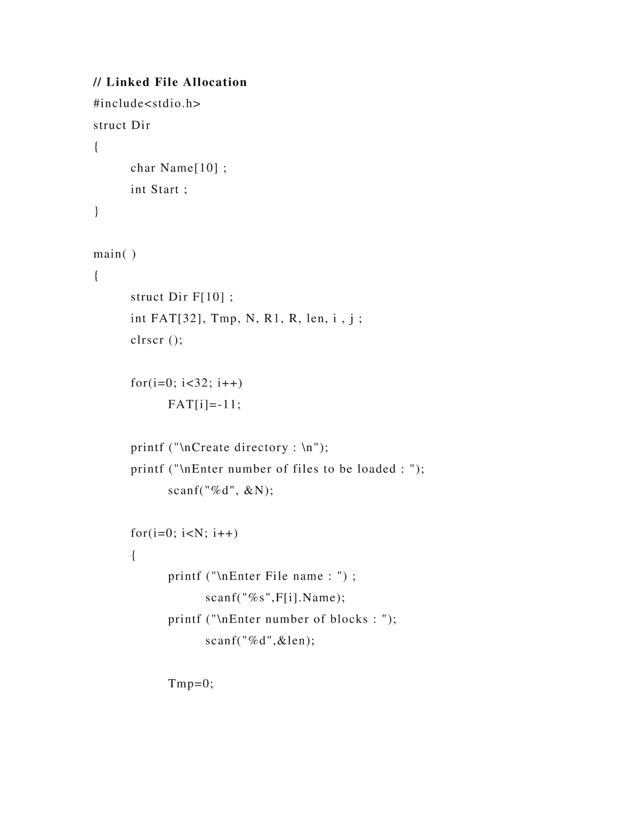 Dr R Anurekha: 12. a. File Allocation Techniques - Contiguous File ...