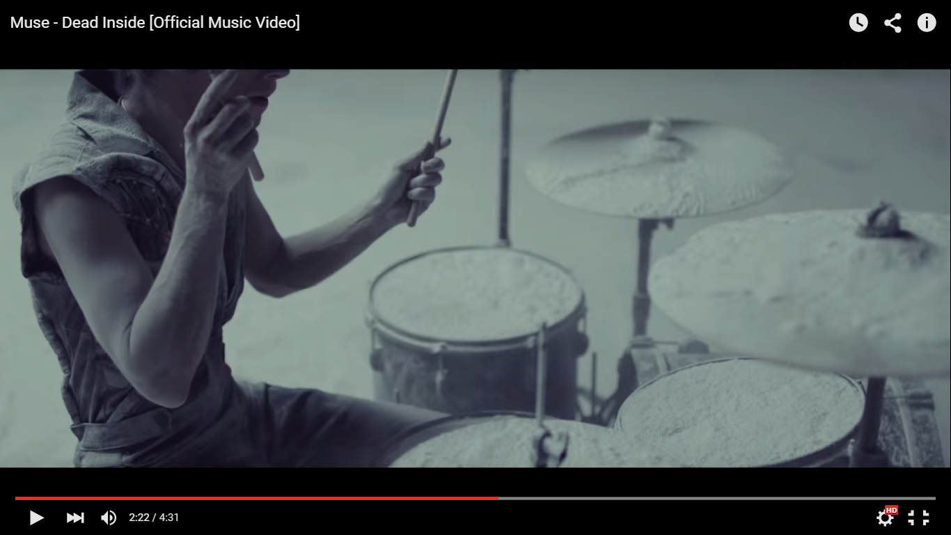 A2 Media Advanced Portfolio : Music Video Analysis - Muse : Dead Inside