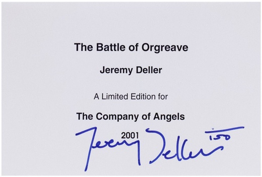 Artists' Books and Multiples: Jeremy Deller | The Battle of Orgreave