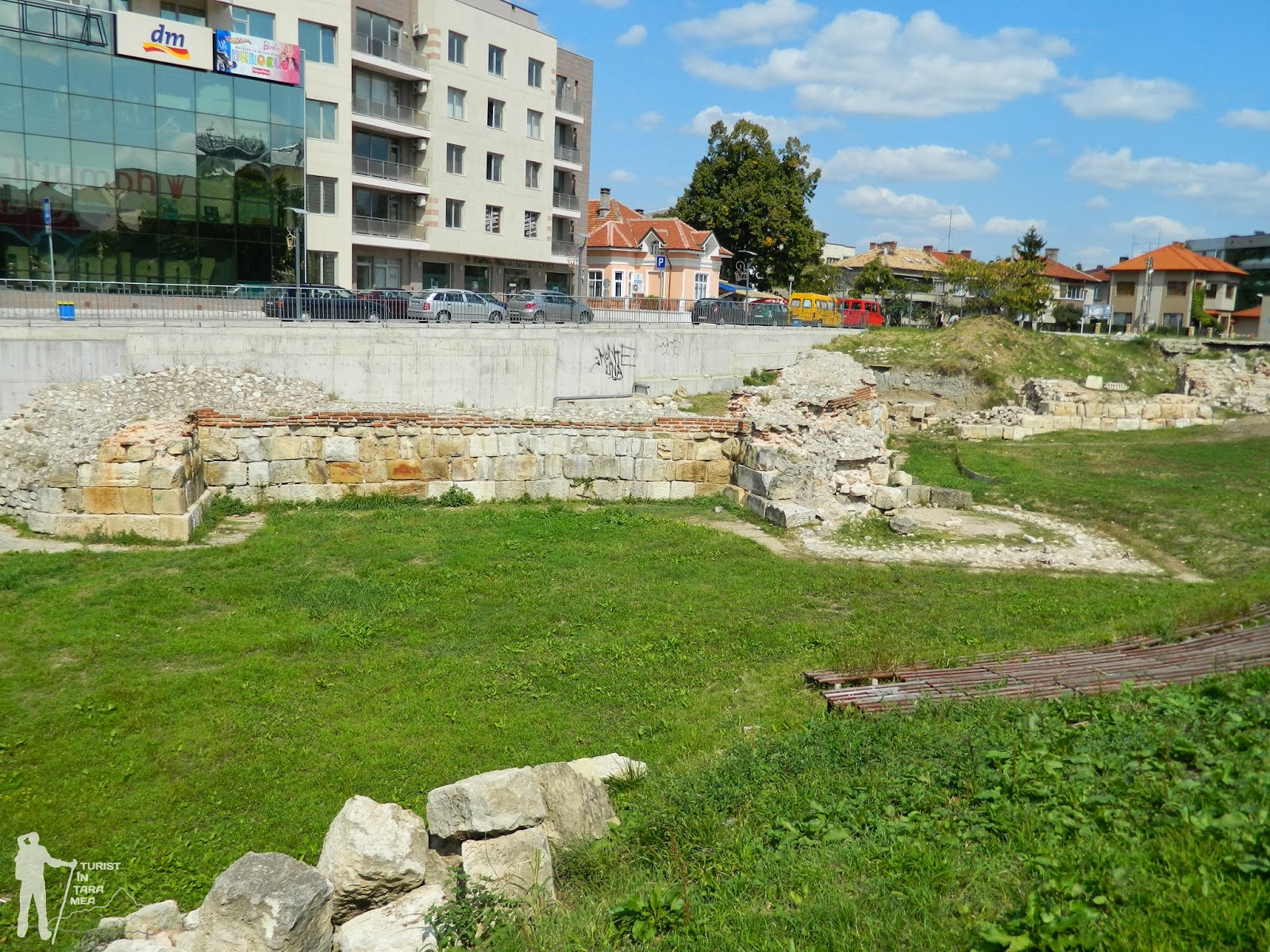 Ruinele orașului antic Durostorum la Silistra