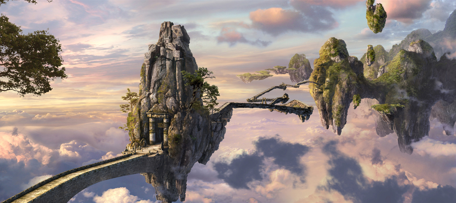 Bigwall by Christophe Messier : r/ImaginaryLandscapes