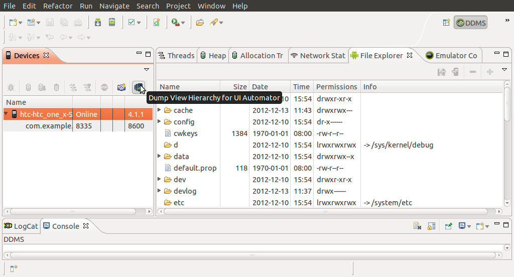 Android Er Ui Automator Viewer
