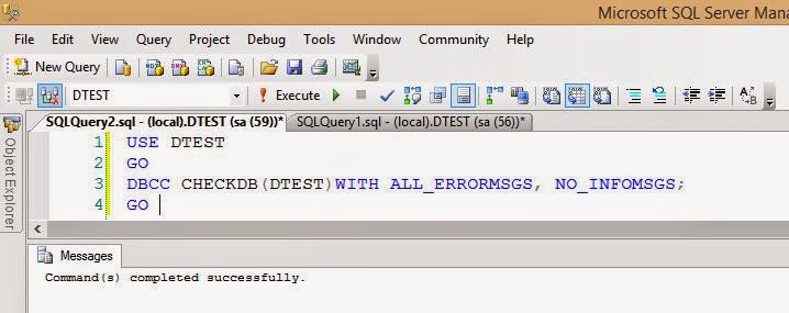 SQL/NoSQL Public Diary: Misleading Message Regarding “Transaction ...