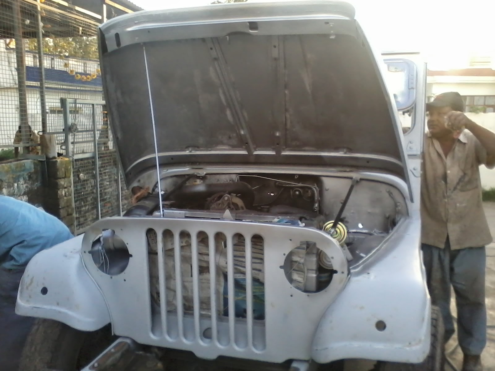 MegaPower -Bosch Car Service, Jammu: Restoring MM550 4x4 Jeep (army ...