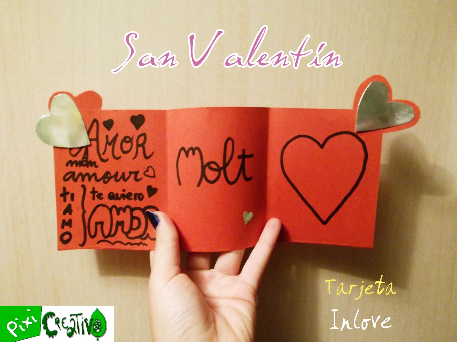 Tarjeta: Día de los enamorados