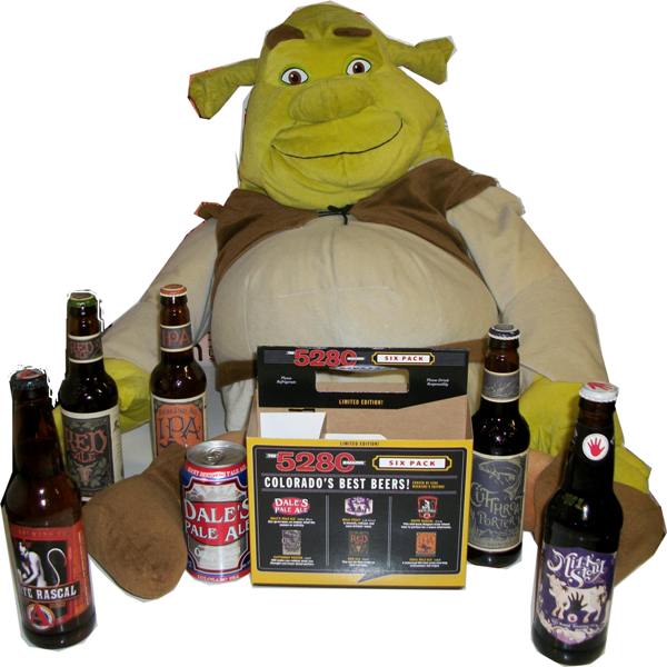 Sheppy's Blog: Shrek and beer