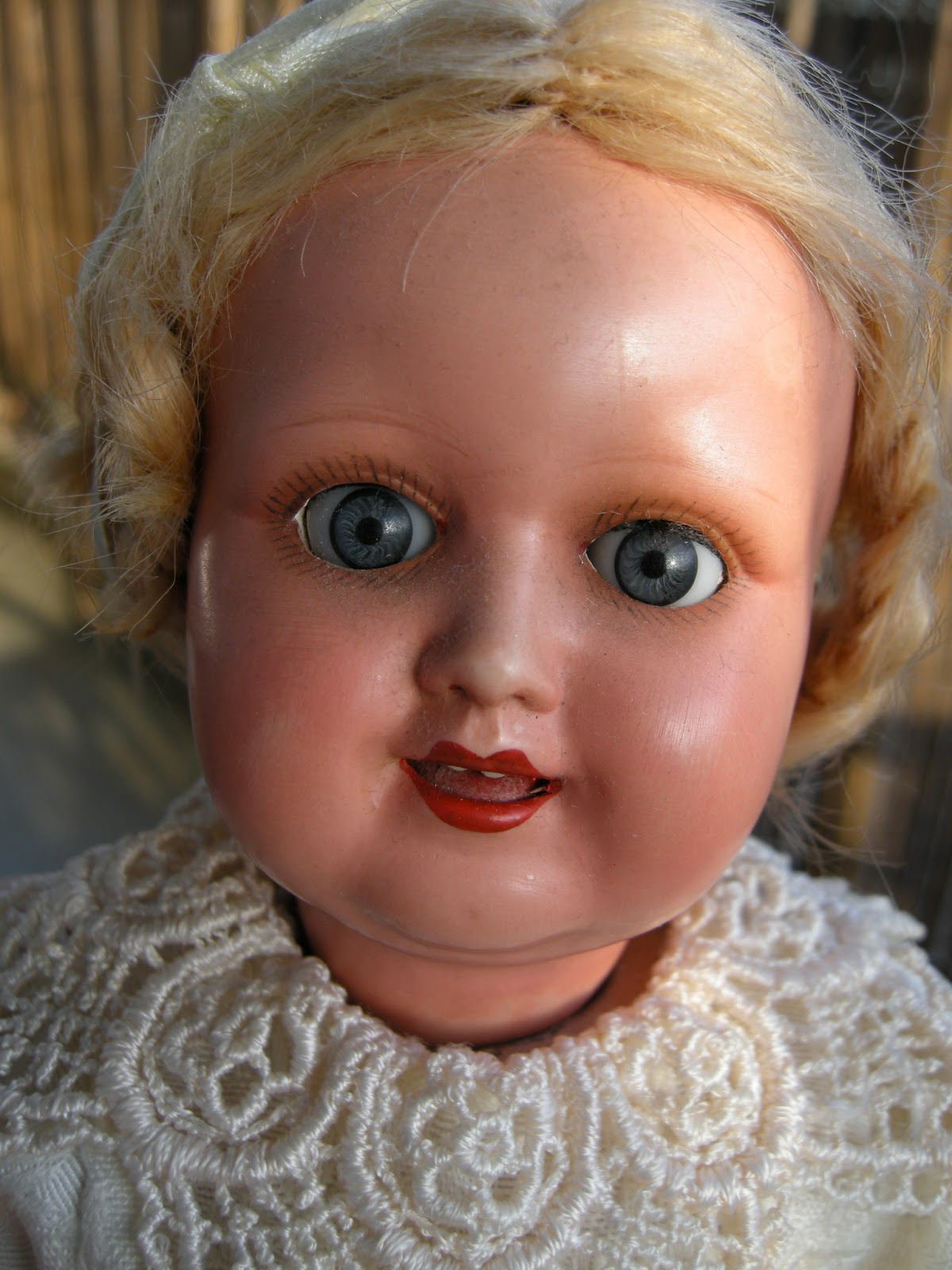 Stare Lalki: Gieniusia - celuloidowy ZAST mój mały skarb