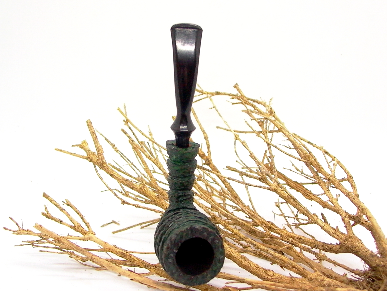 JR Pipes: Acorn Green Pinecone (vendue/sold)