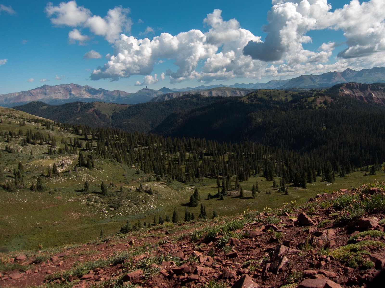 Eric's Hikes: Colorado Trail Adventure Part V: Little Molas Lake ...