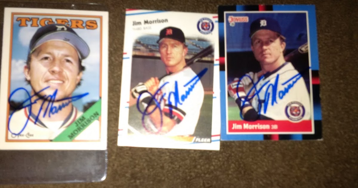 My TTM Baseball Autographs and more: Triple Success from Former Detroit ...