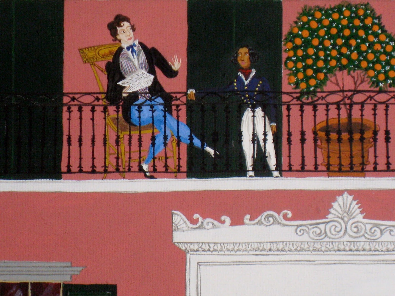 Southern Folk Artist & Antiques Dealer/Collector: "Micaela Almonester ...