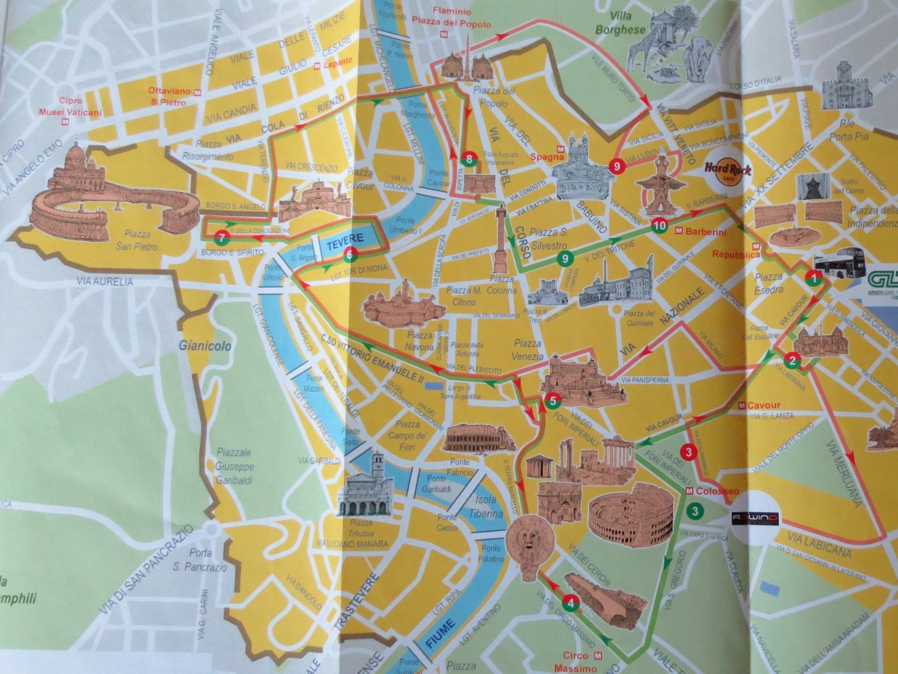 Lohses in Stavanger: Rome Hop On Hop Off Buses