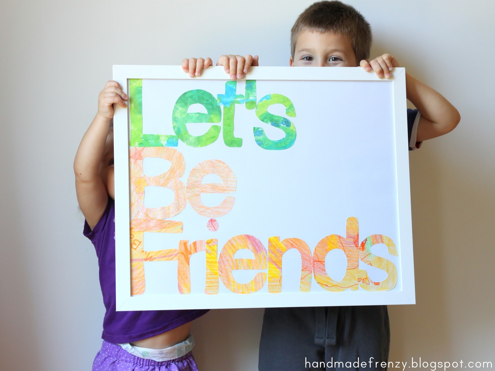 Make It Handmade: Art From Scribbles: Guest Post By Handmade Frenzy