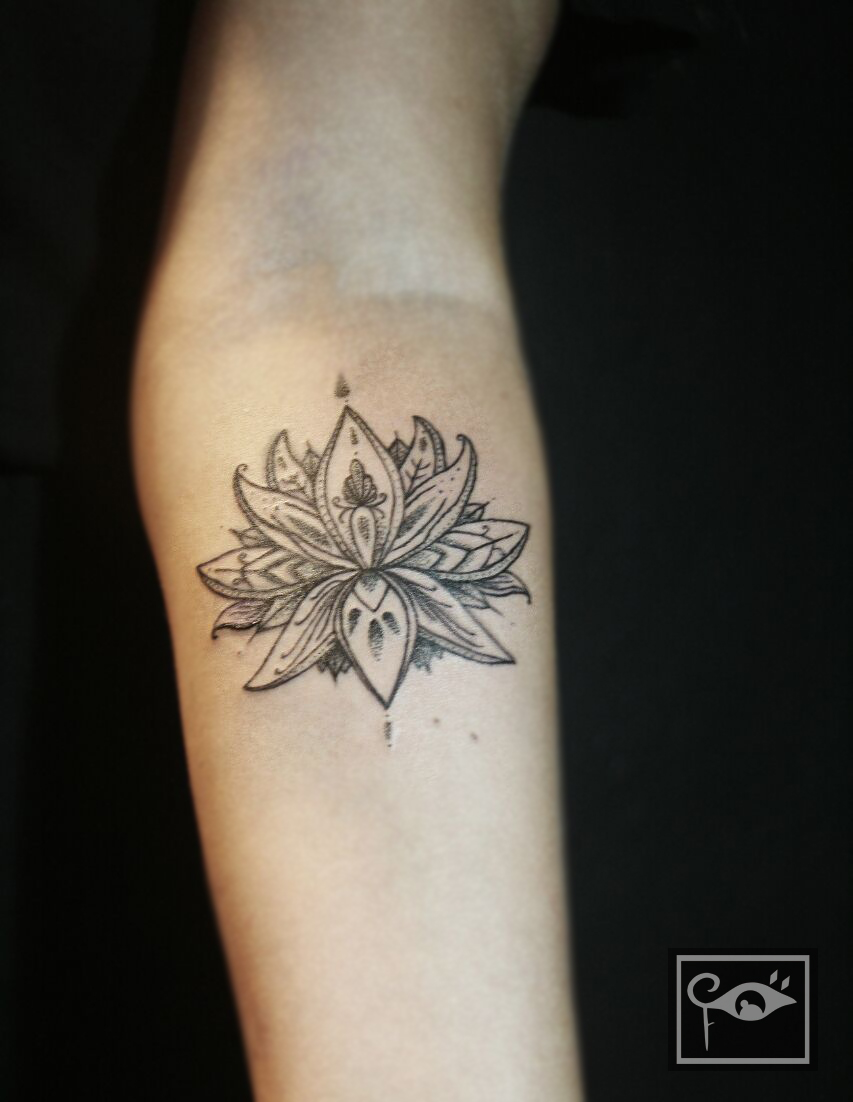 Bali Flower Tattoos