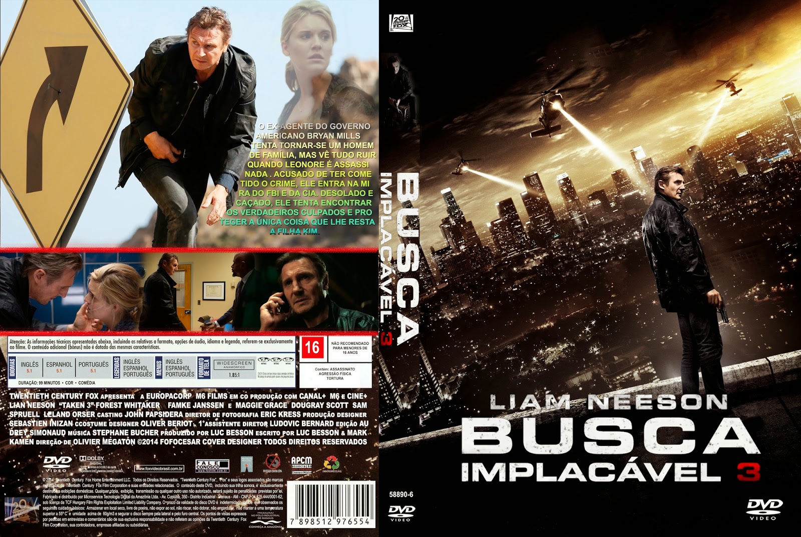 Busca Implacável 3 - .:: EXPLOSÃO CAPAS ::. O Site de Capas Sempre ...