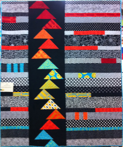 jeanannquilts: Birmingham Quilt Show - strip pieced quilts