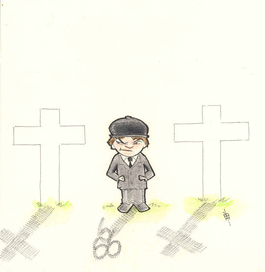 Random Drawings: The Omen - Damien Thorn